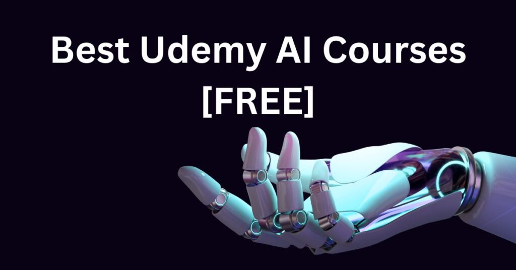 Udemy Free AI Courses - Free Online Courses with Certificates