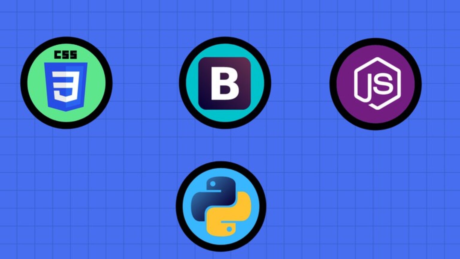 Css Bootstrap And Javascript And Python Stack Course Free Online 0814