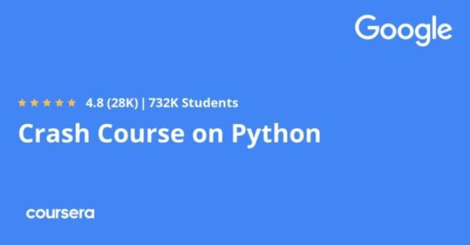 Python Programming Crash Course - Free Online Courses with Certificates