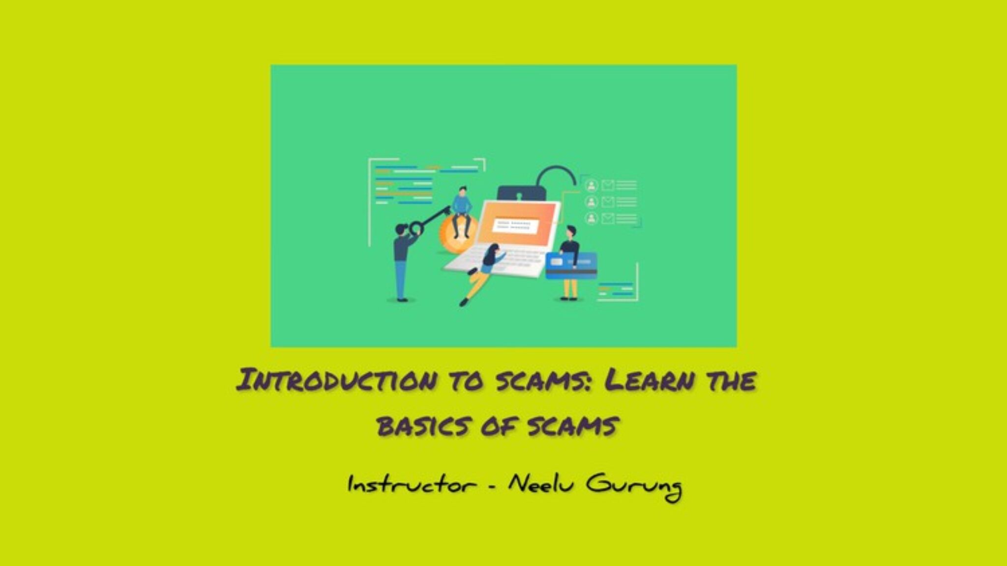 Introduction to Scams - Learn the Basics of Scams - Free Online Courses ...