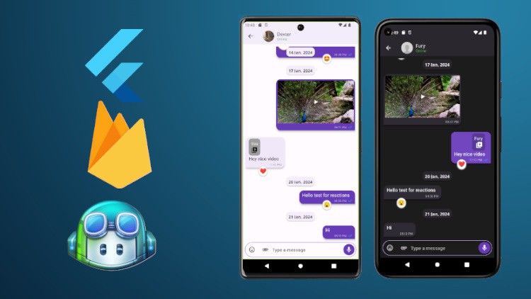 Flutter & Firebase Feature-Rich Chat App with Copilot - Free Online ...