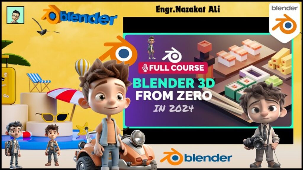 "Complete Blender Creator: Learn 3D Modelling for Beginners" - Free ...