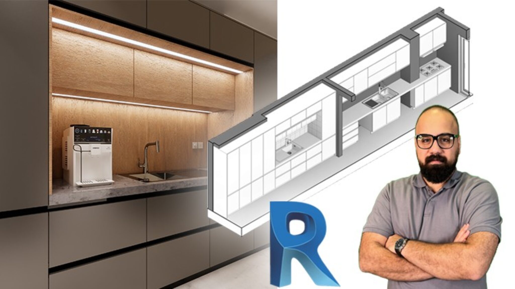 Revit Parametric Family- Kitchen Cabinet Design- From Zero - Free ...
