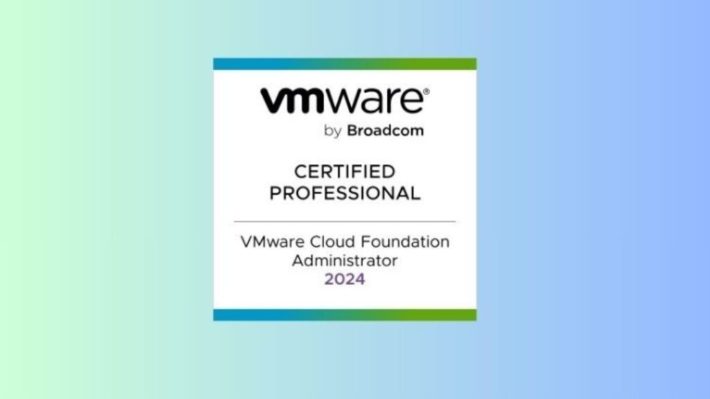 2V0-11.24 : VMware Cloud Foundation 5.2 Administrator - EXAM - Free ...