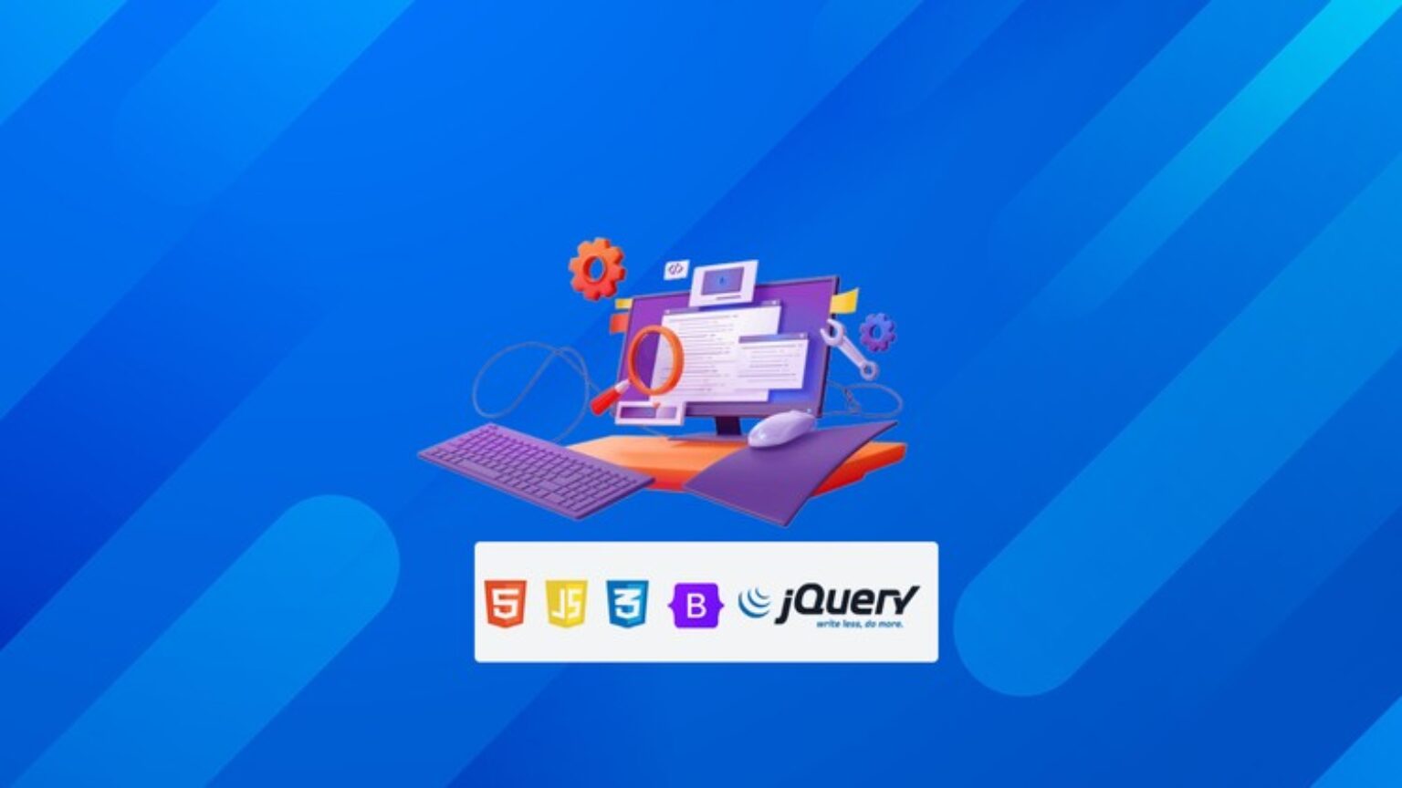 Html5 Css3 Javascript Bootstrap And Jquery Masterclass 5 In 1 Free Online Courses With Certificates