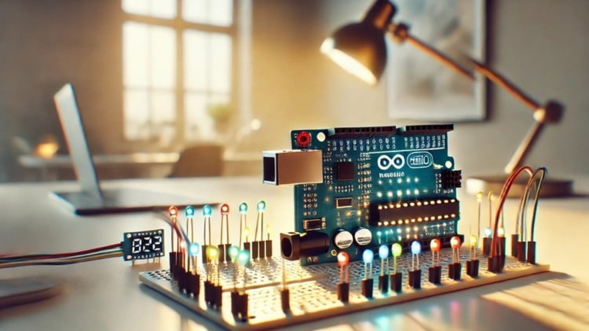 Build a Dynamic Clock and Weather Display with Arduino - Free Online ...