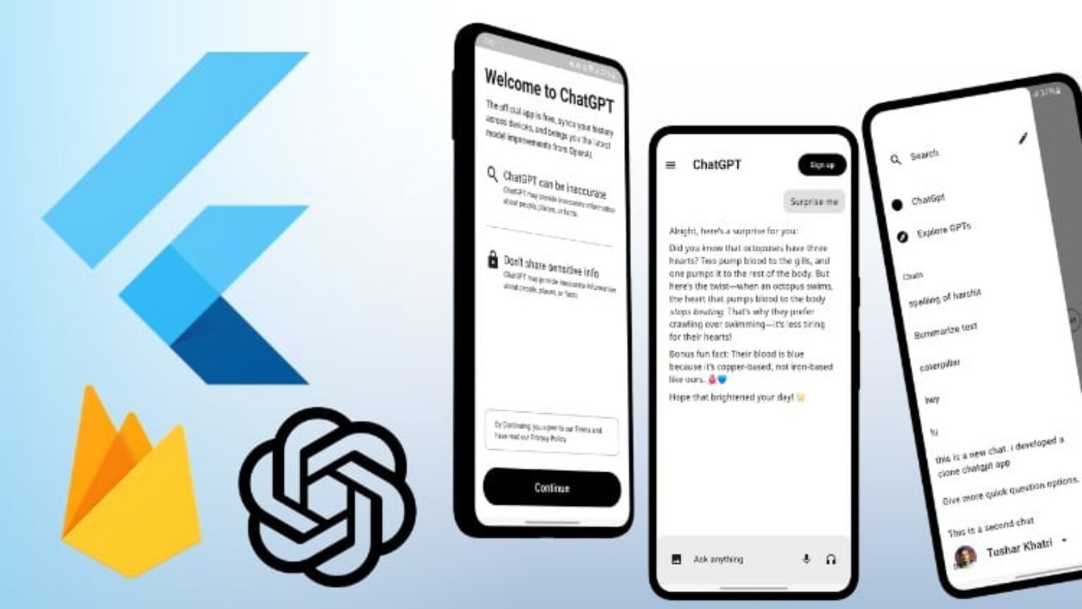 Master Flutter & Firebase by Building a ChatGPT clone App - Free Online ...