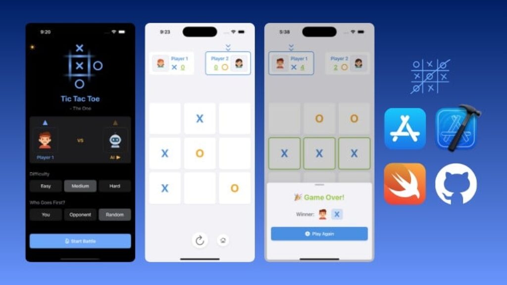 Build a Tic Tac Toe iOS App – SwiftUI, MVVM & Clean Code - Free Online ...