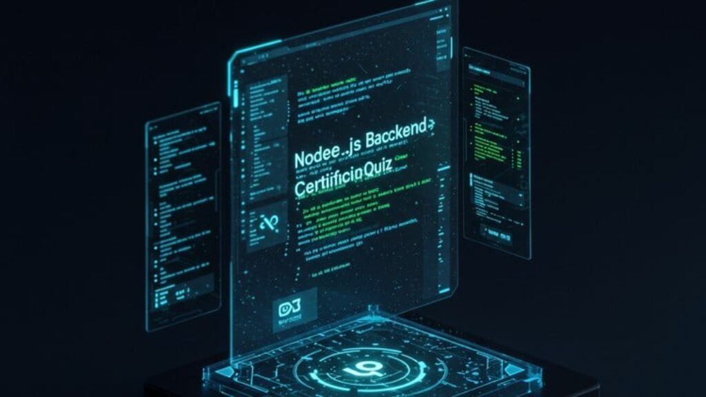 Node.js Backend Certification Quiz Set - Free Online Courses with ...