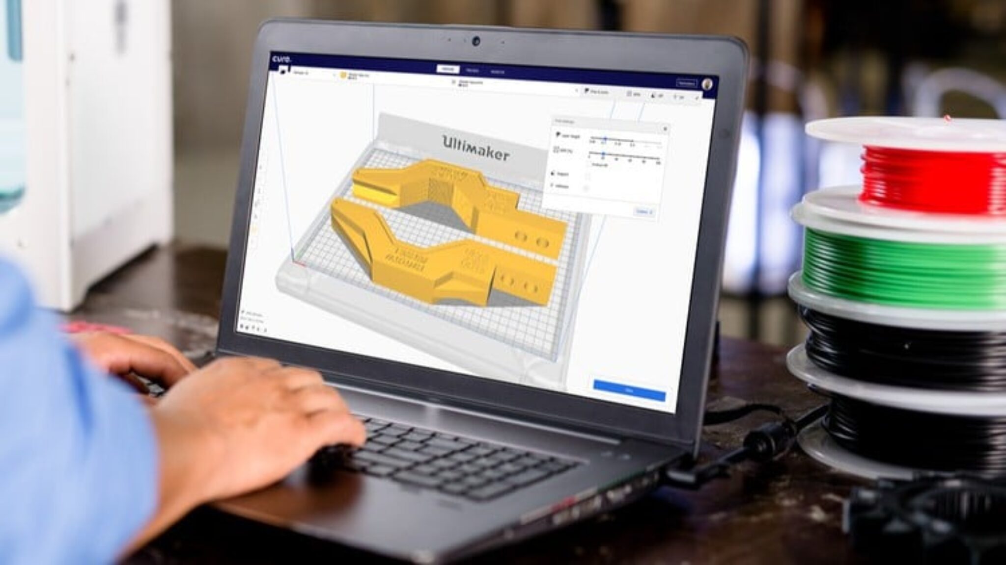 3D Printing with " Ultimaker CURA Slicer- Start to finish" - Free ...
