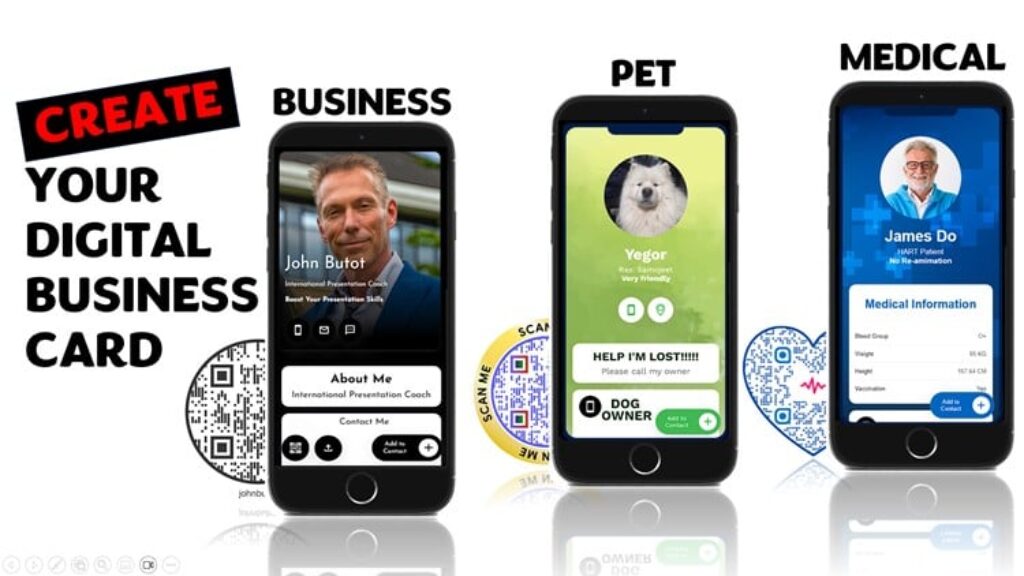 Create your Digital Business Card and QR Code - Free Online Courses ...