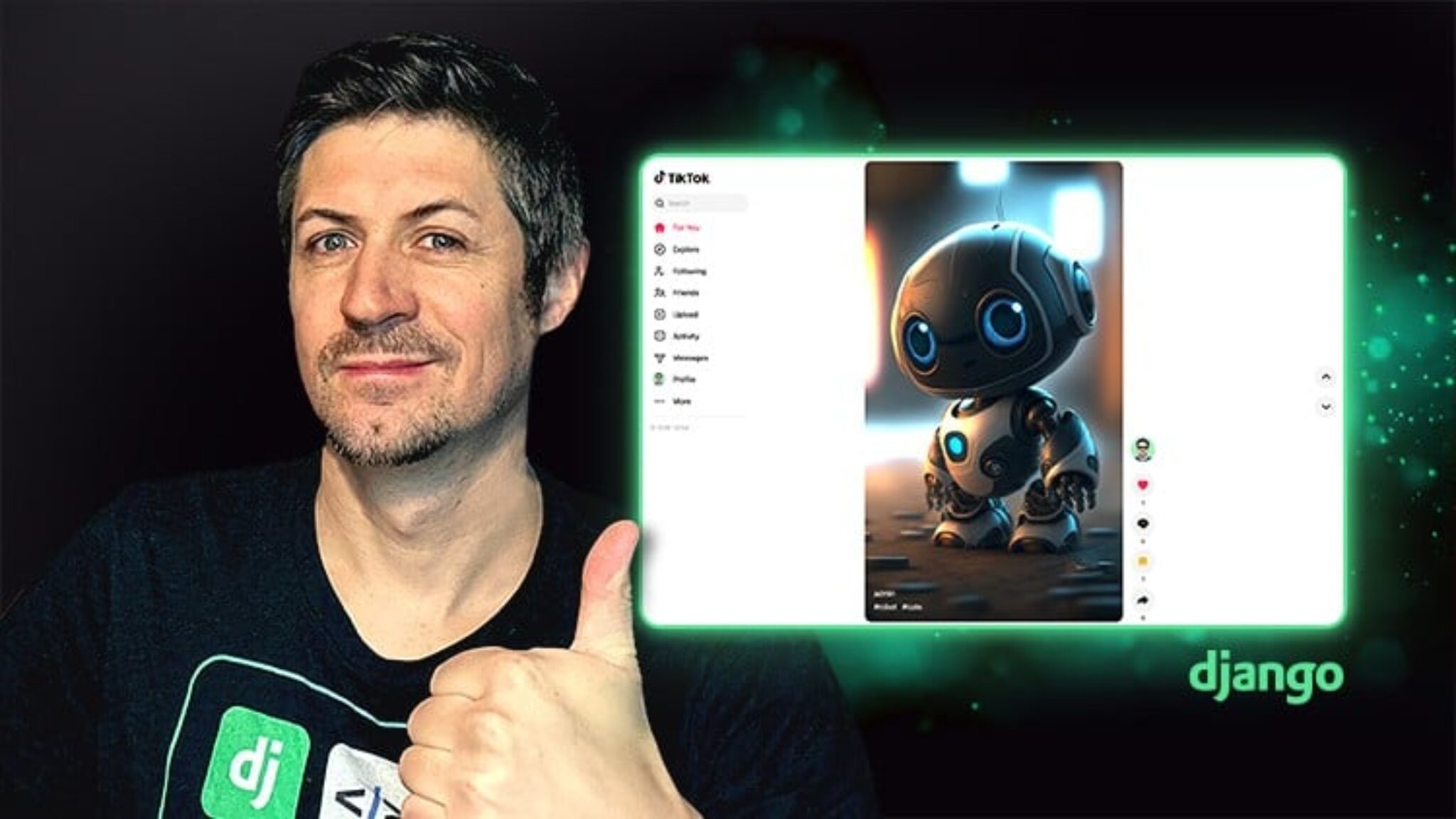 TikTok Clone with Django, HTMX and Alpine.js - Free Online Courses with ...