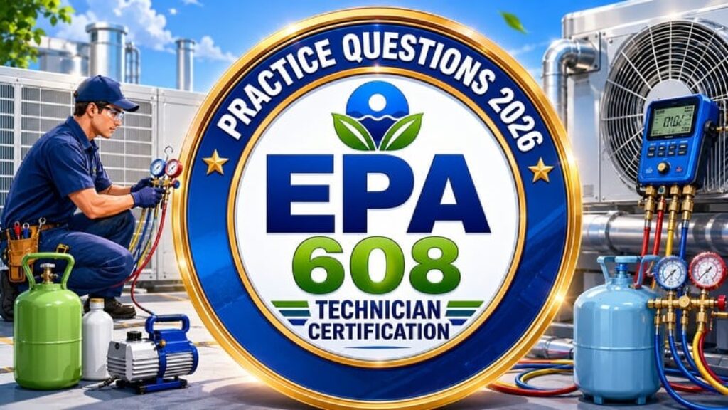 EPA 608 Practice Tests - 2026 Exam Prep - Free Online Courses with ...