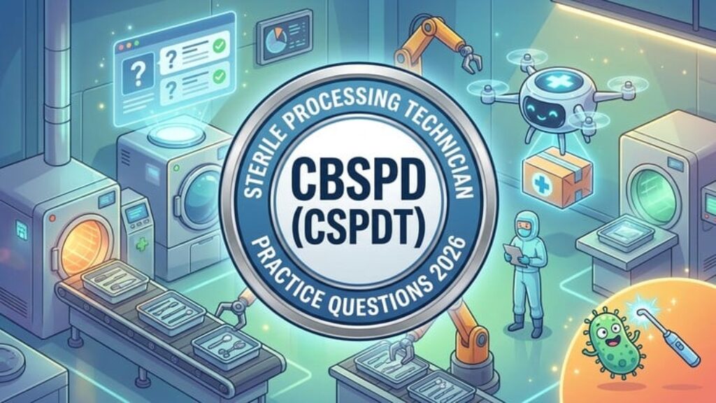 CBSPD CSPDT Sterile Processing Technician Practice Test 2026 - Free ...