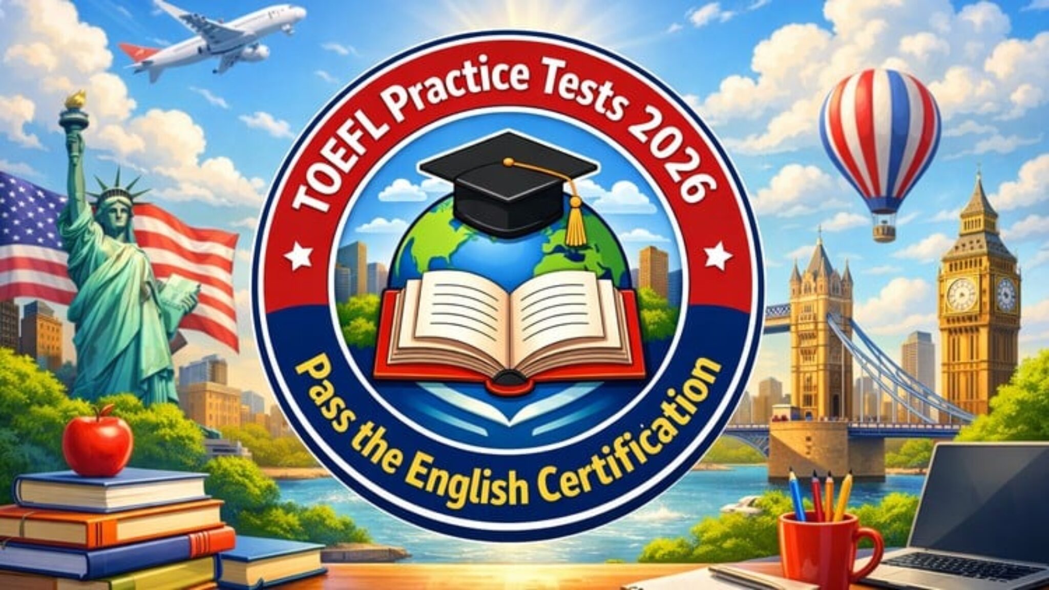 TOEFL Practice Tests 2026: Pass the English Certification - Free Online ...