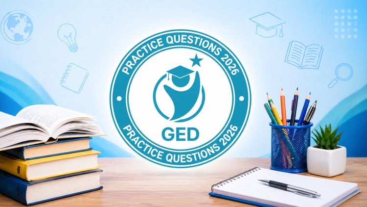 GED Exam Prep 2026: Practice Tests - Free Online Courses with Certificates