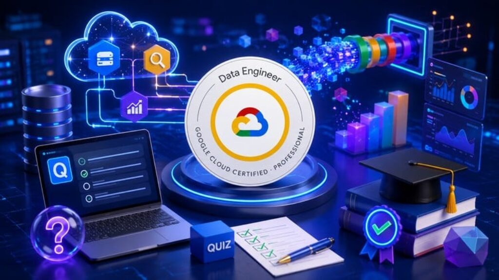 Google Professional Data Engineer GCP PDE Practice Tests - Free Online ...